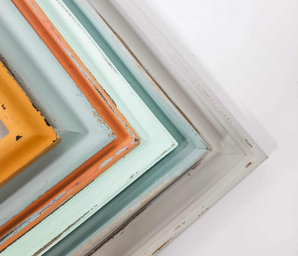 Eclectic coastal beach picture frame set for cherished photos and artw ...