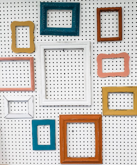 Captivating collection of mixed picture frames to curate a modern lake ...